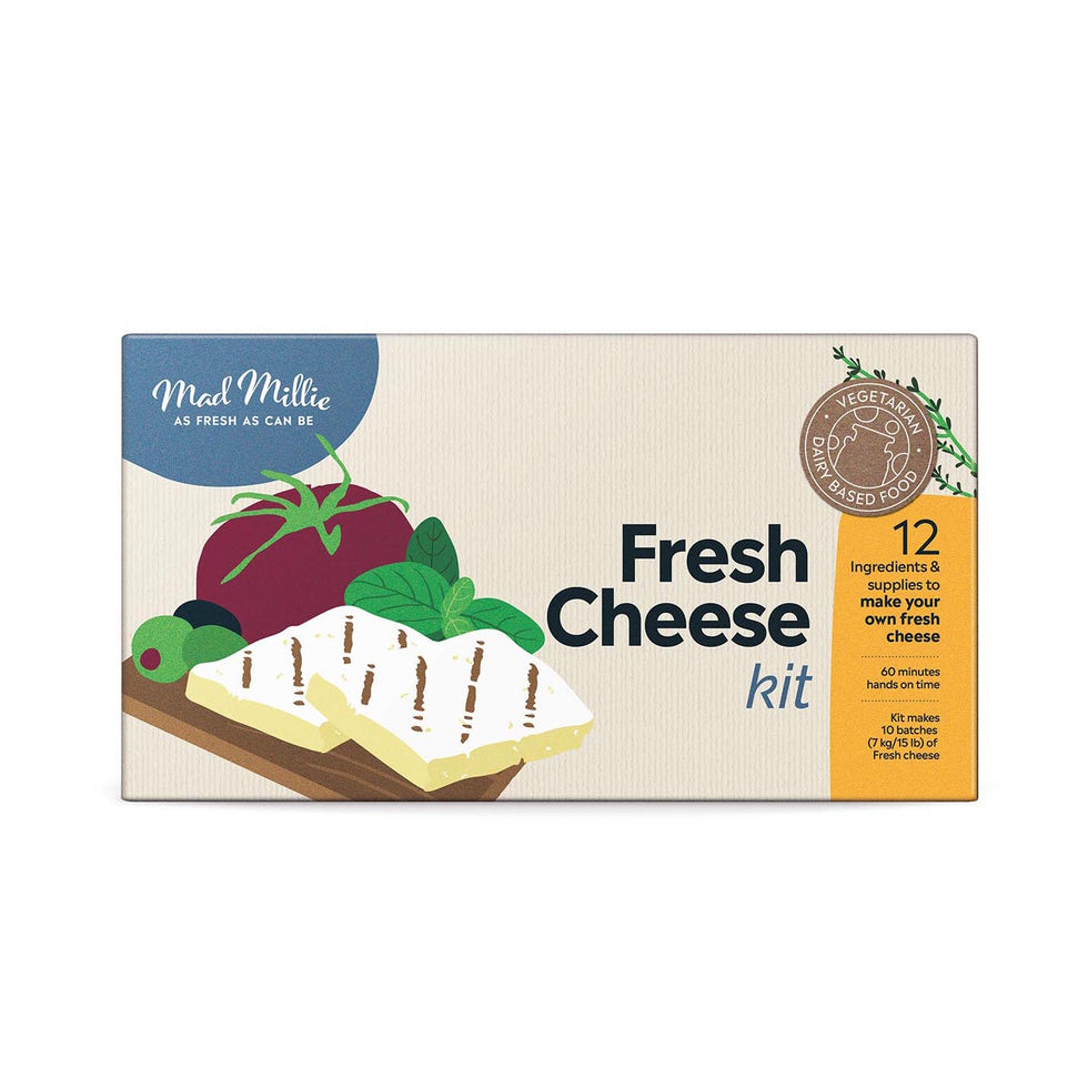 Mad Millie Fresh Cheese Kit – MadMillie NZ
